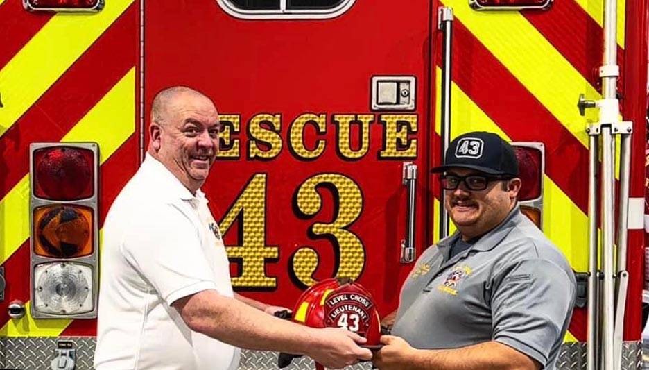 Local Fire Departments Announce Awards and Promotions