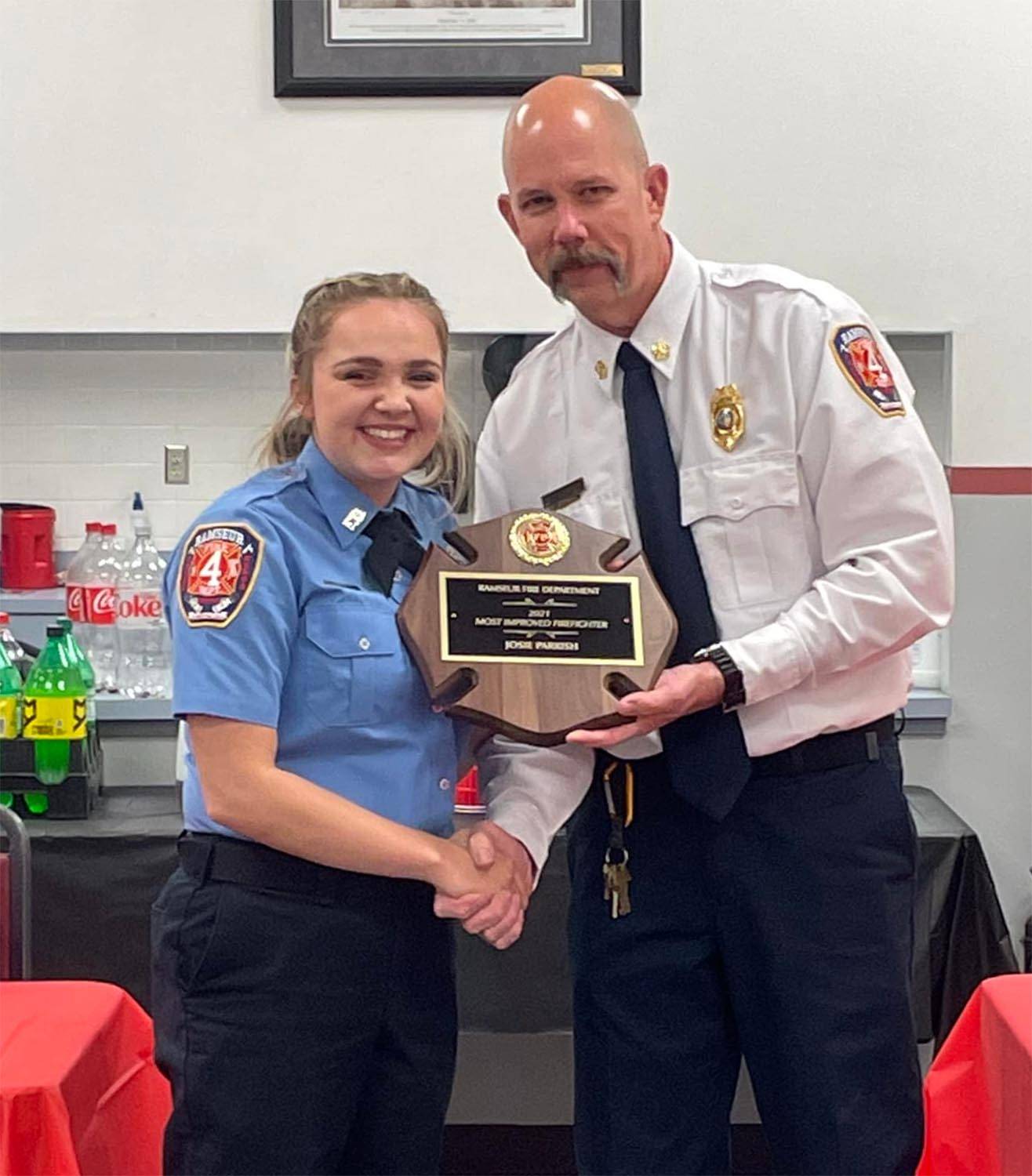 Local Fire Departments Announce Awards and Promotions