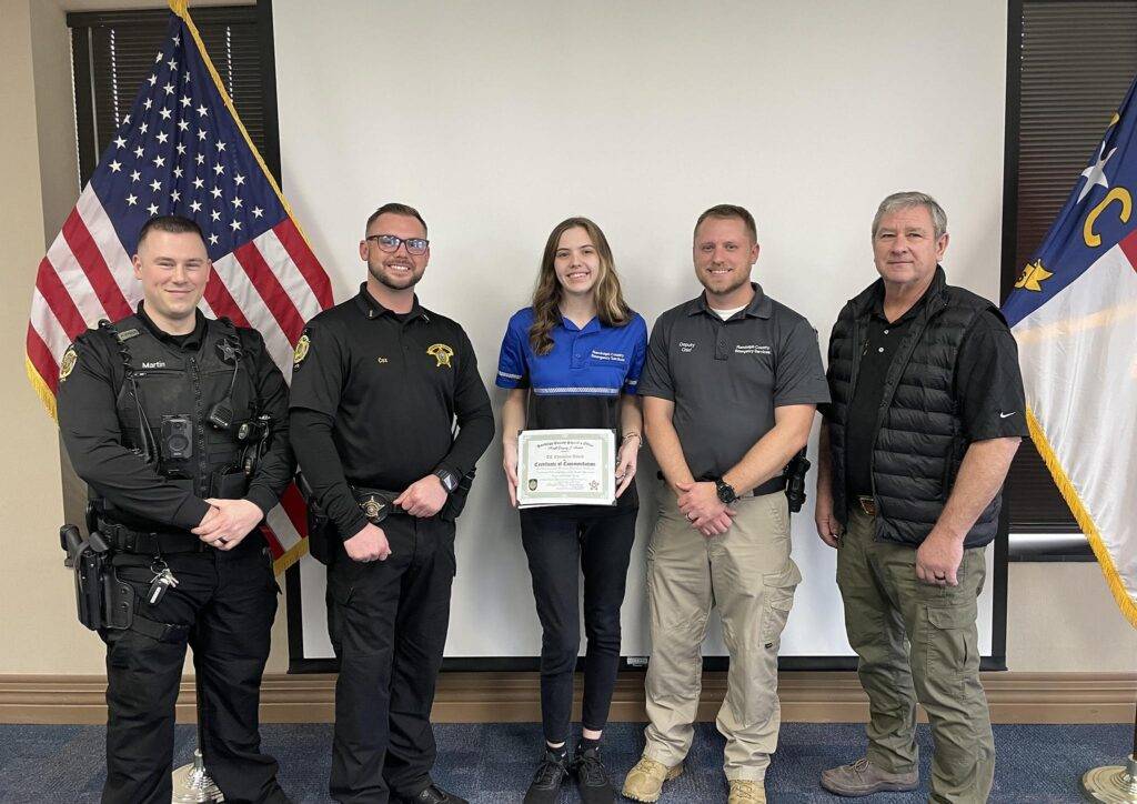911 Telecommunicator Recognized After Call with Juvenile Midst Crisis