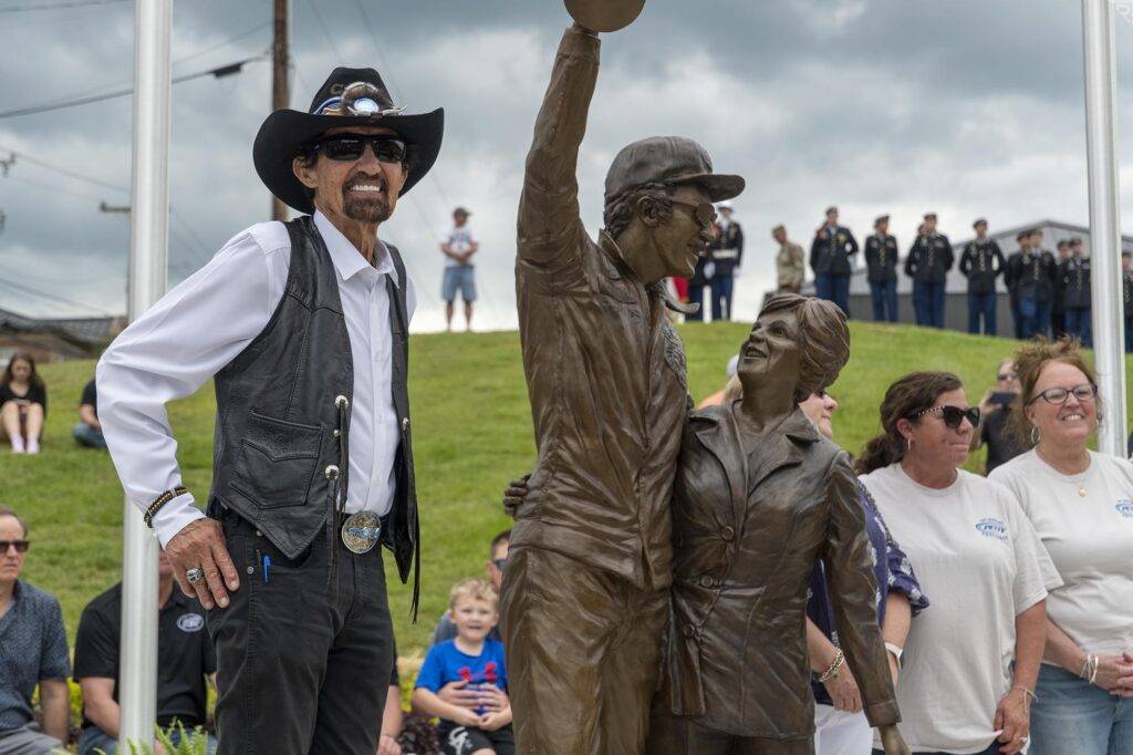 Randleman Honors Petty Family with Statue and Park